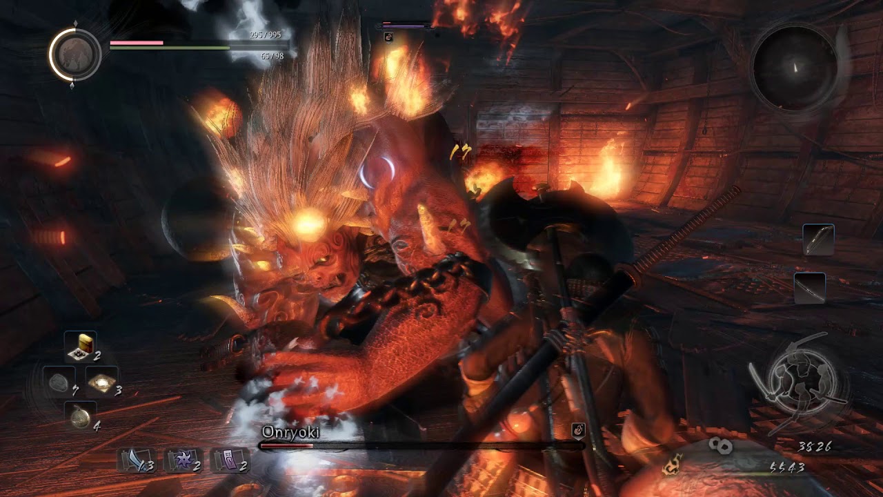 Nioh - 1st Boss NVidia Highlight - YouTube