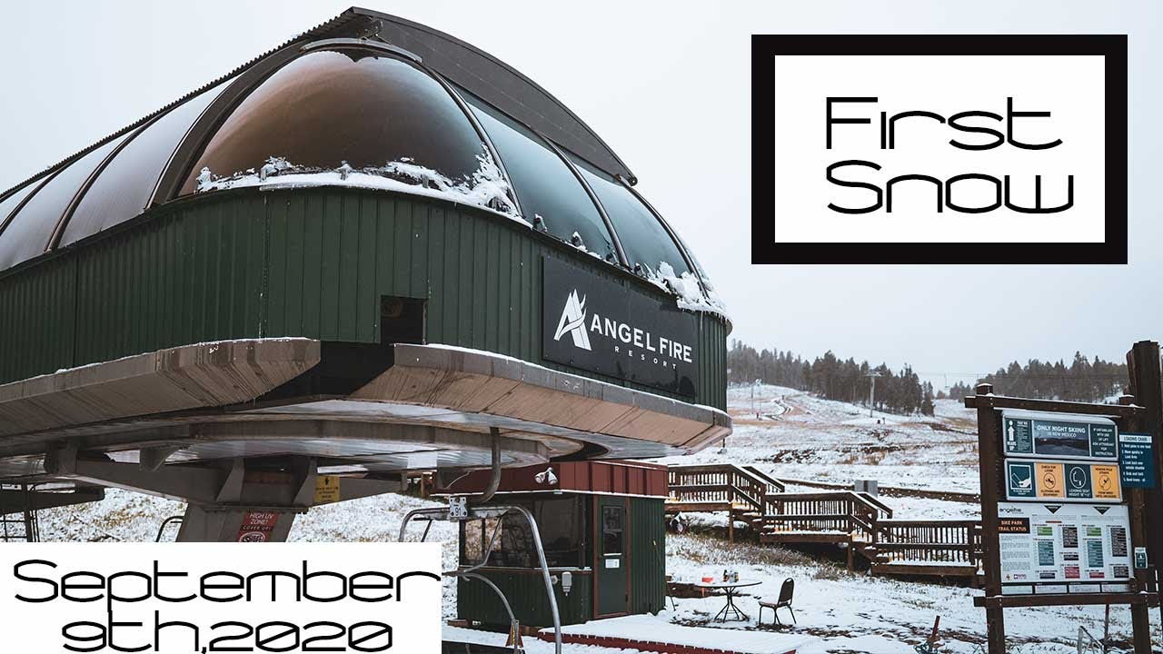 September 9th, 2020: First Snow of the Season - YouTube