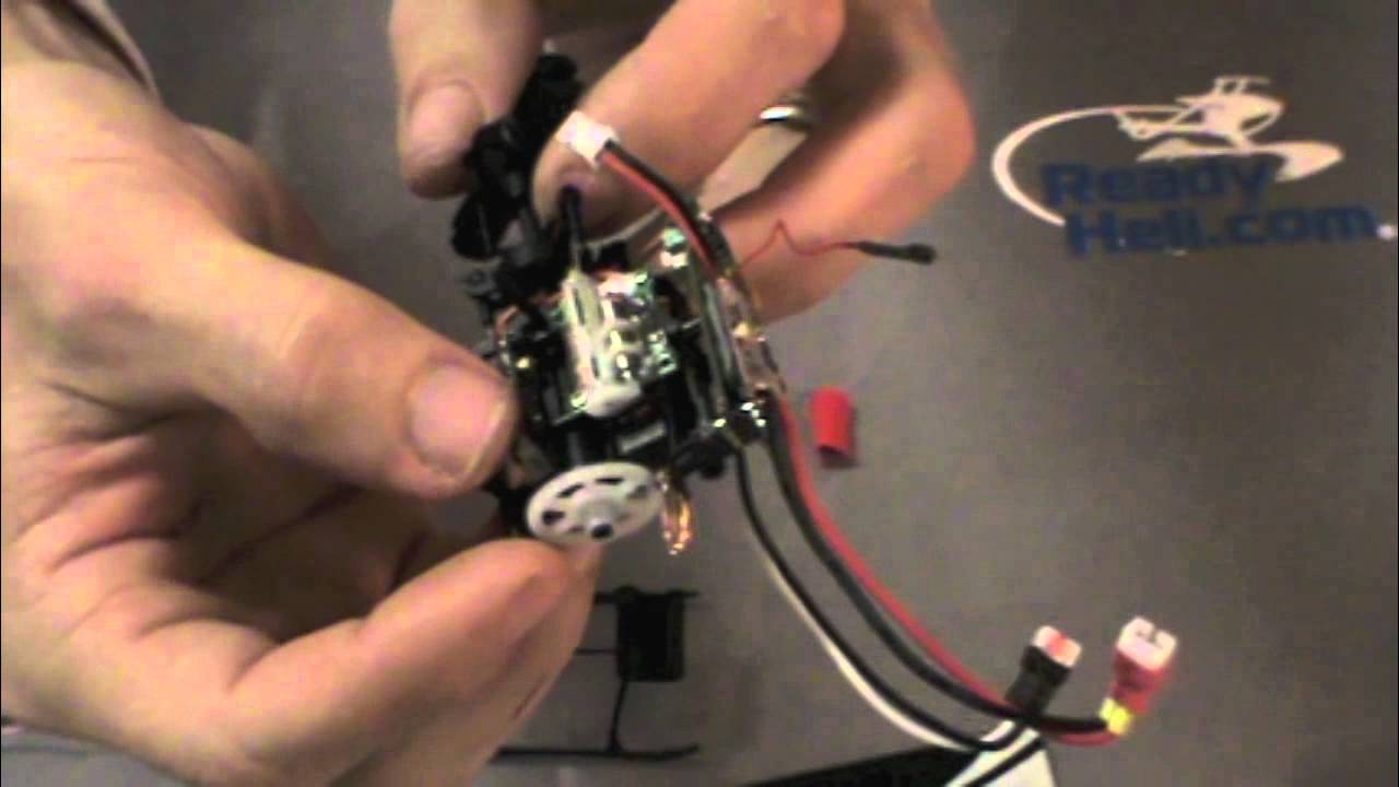 Blade mCP X Brushless Conversion Tutorial WWW.READYHELI.COM - YouTube