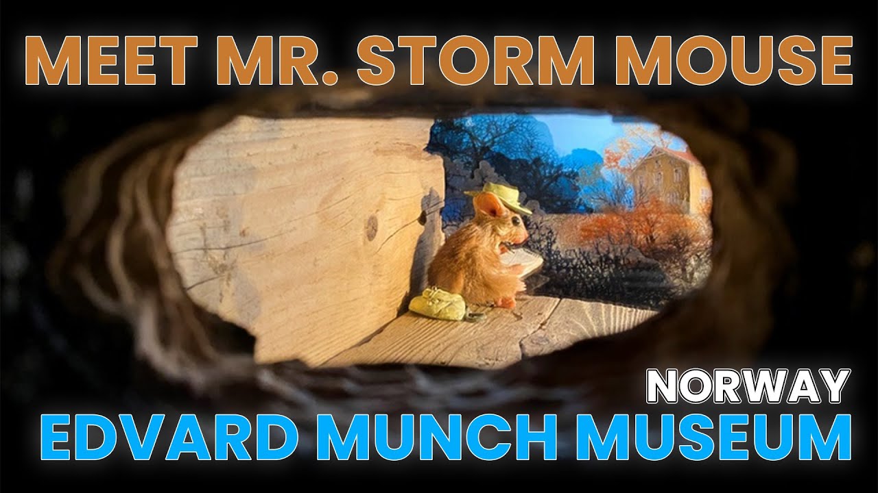 Hidden Mice at Edvard Munch Museum - Oslo, Norway - YouTube