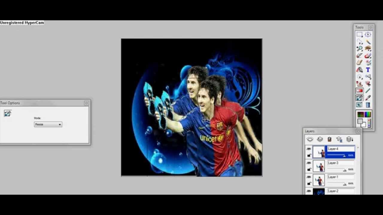 Photostudio 5.5/ Messi - YouTube