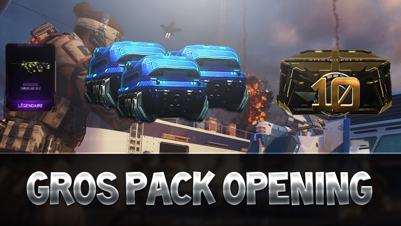 GROS PACK OPENING MULTI COD - YouTube