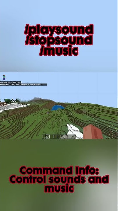 How to use the /playsound /stopsound /music commands in Minecraft ...