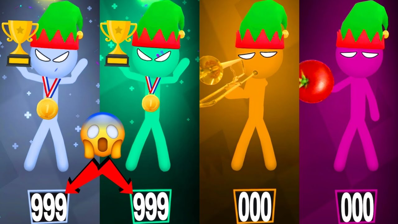 ULTIMATE 2x2 Cup Mini-Game Compilation! Stick Party 234 MiniGames - YouTube