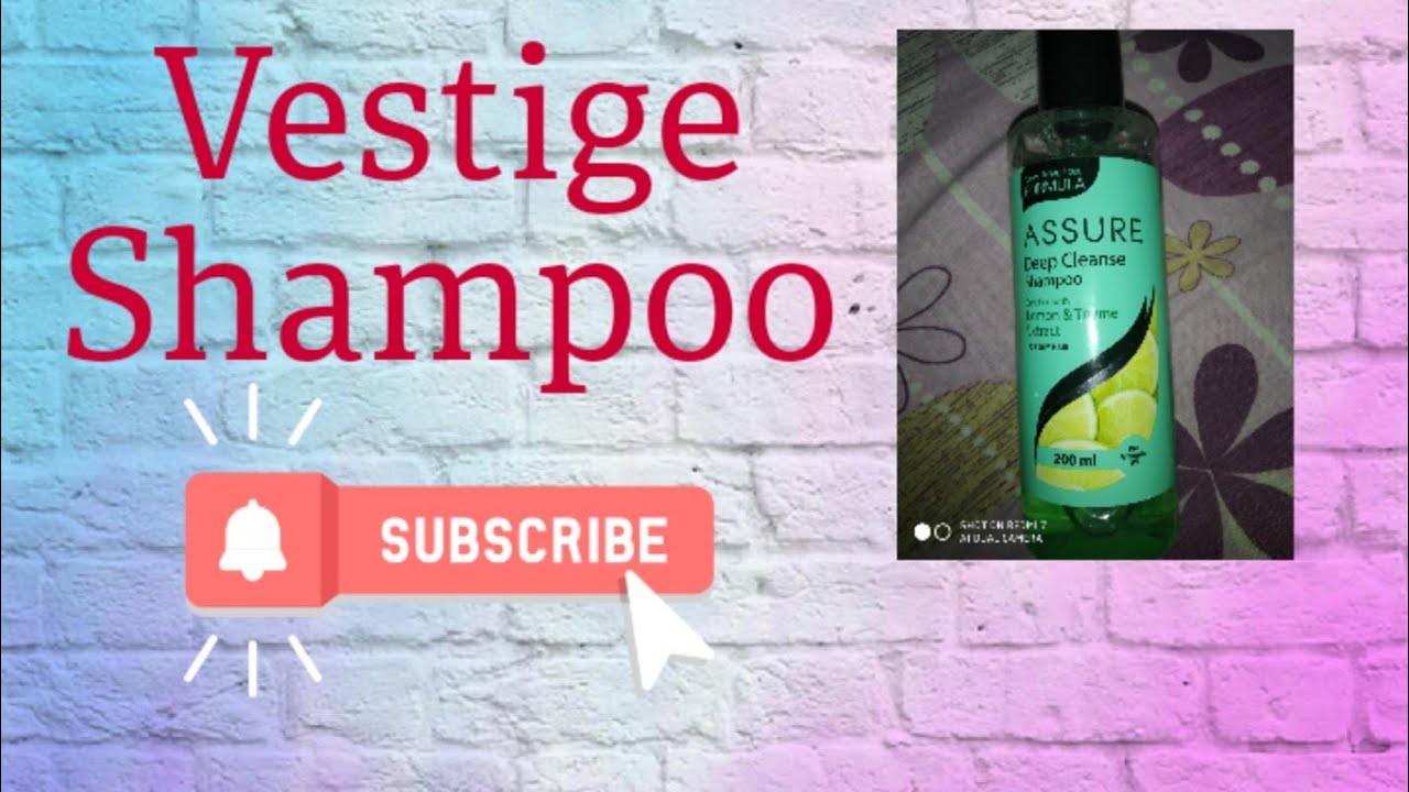 REVIEW of Vestige shampoo||Vestige shampoo benifits - YouTube