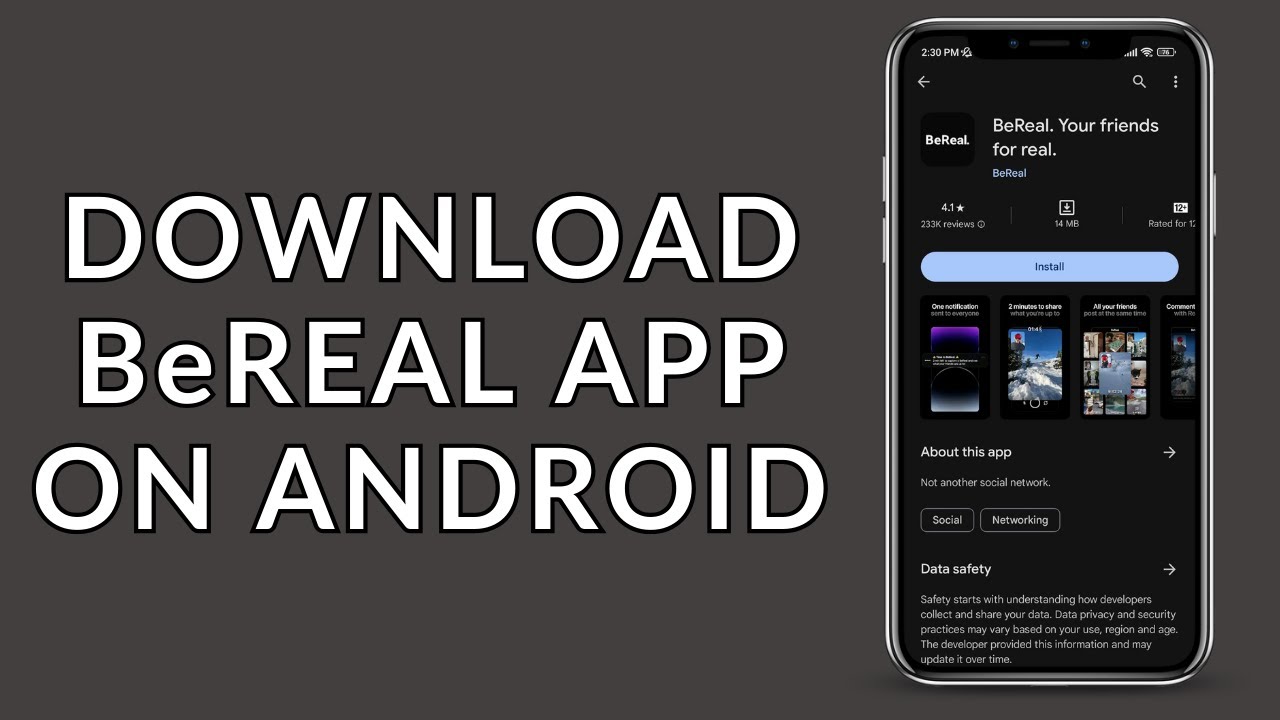 BeReal App: How to Download & Install BeReal App on Android Devices? - YouTube