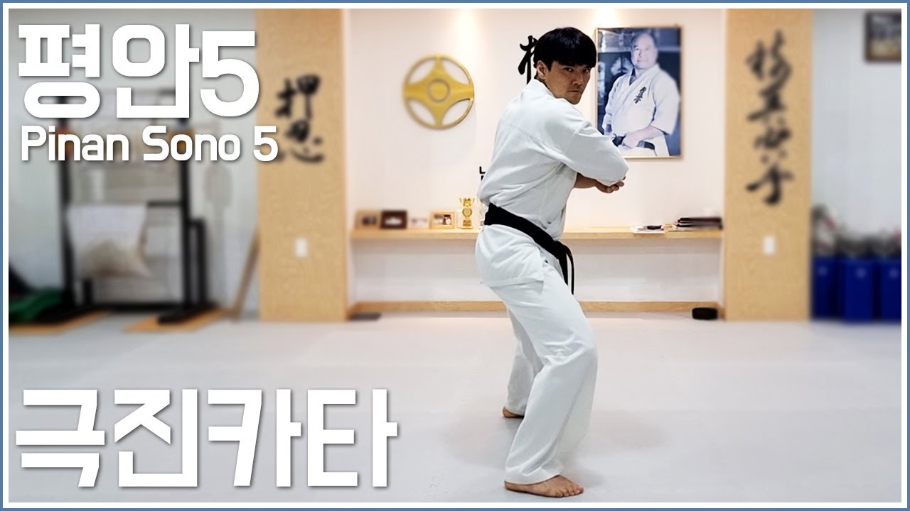 극진 카타 -평안5 (Pinan Sono 5 平安その 5) - YouTube