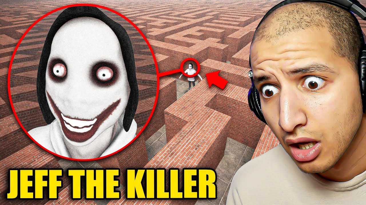 Stuck in a MAZE with JEFF THE KILLER... - YouTube