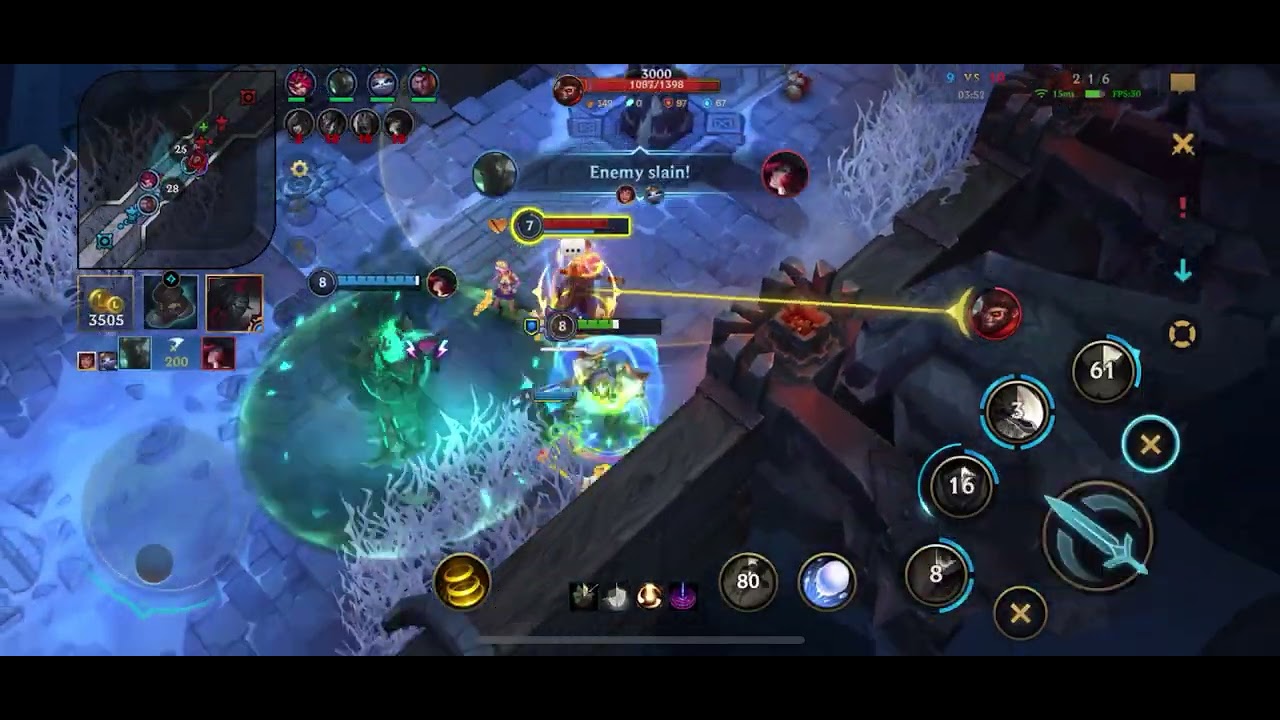 League of Legends: Wild Rift - Garen (God-King) (ARAM) (A Rank) - YouTube