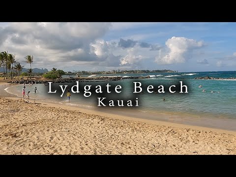 Lydgate Beach - Kauai, HI - YouTube