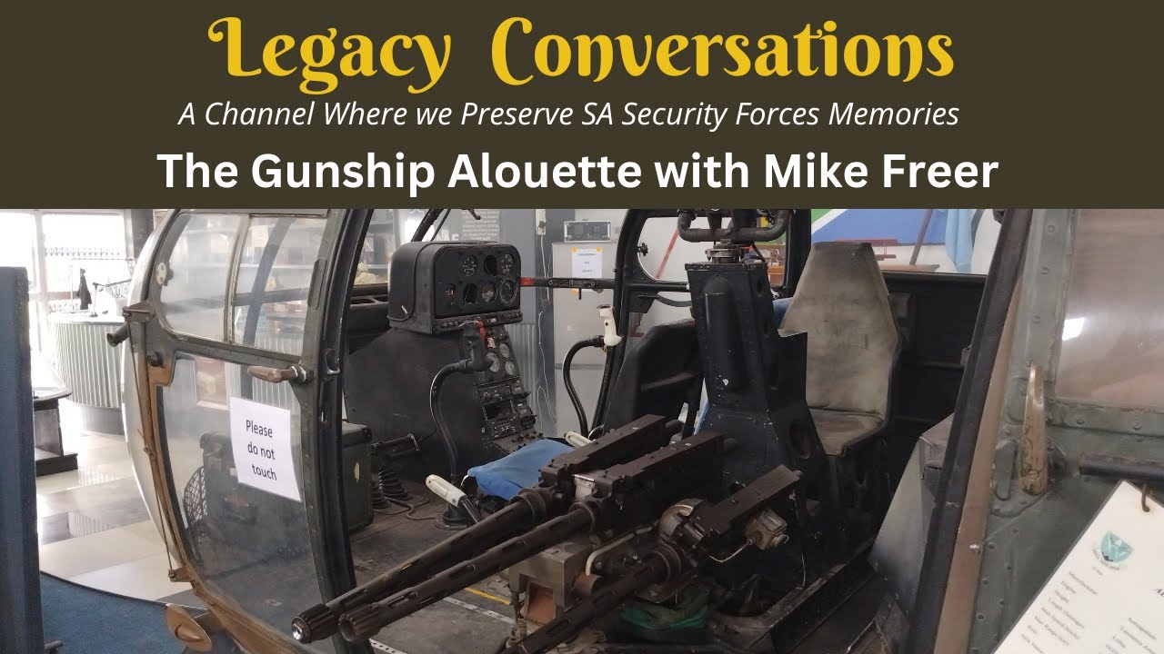 Flight Engineer Mike Freer speaking on the Alouette 3 Gunship - YouTube