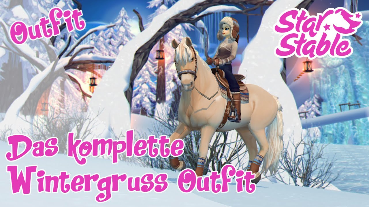 Star Stable [SSO] Das komplette Wintergruß Outfit aus dem Winterdorf ...