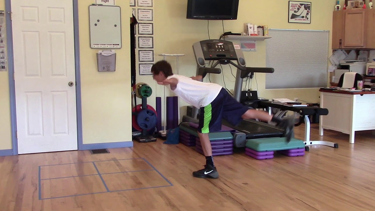 Inverted Hamstring Walk - YouTube