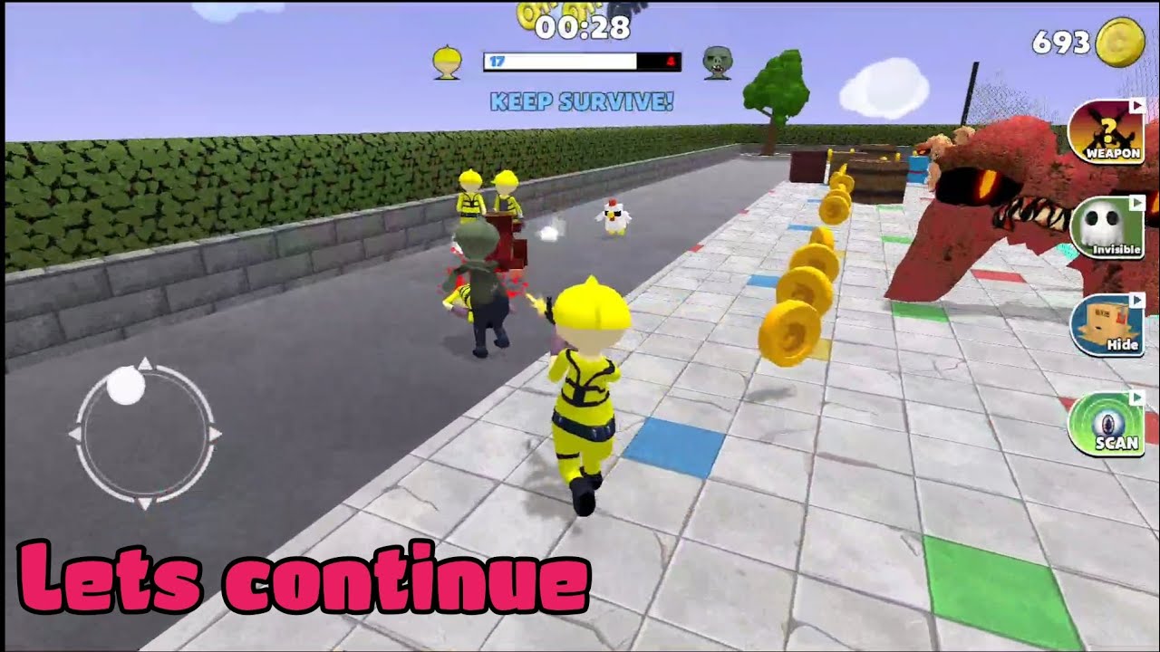 Alphabet survival horror time game android gameplay walkthrough hide n ...