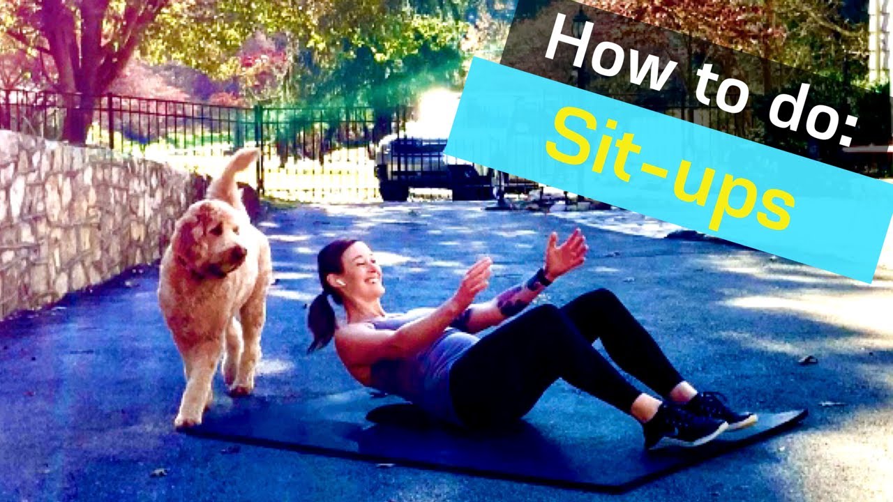 How to do: SIT-UPS - YouTube