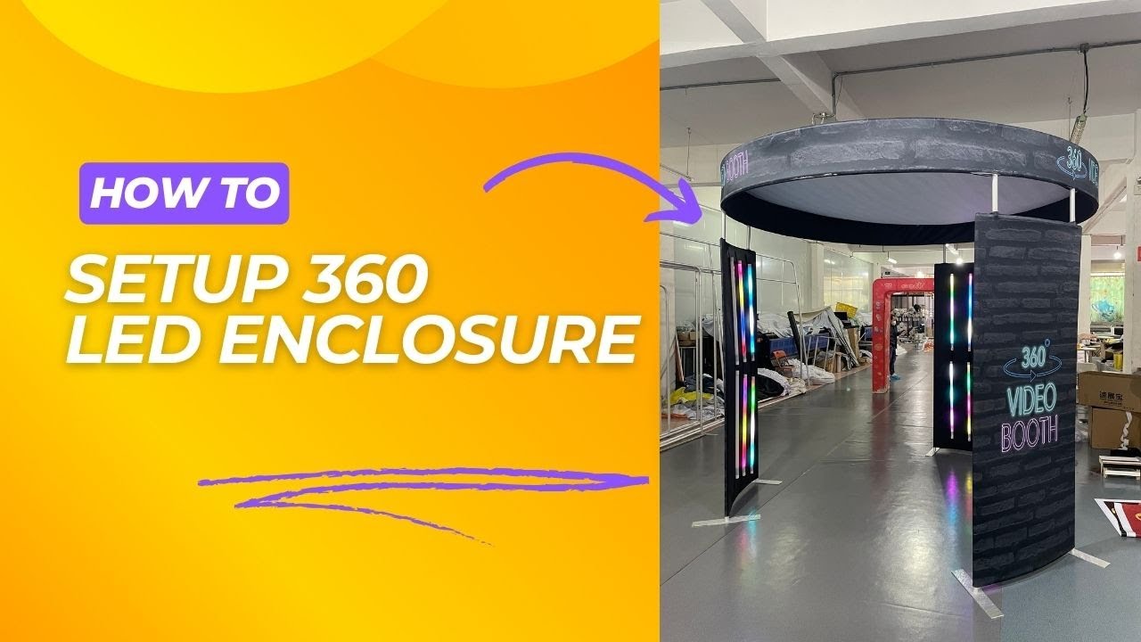 How to Setup 360 LED Enclosure[2024] - YouTube