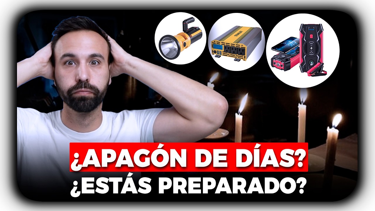 El Gran APAGÓN que viene y cómo PREPARARTE para no sufrirlo - YouTube