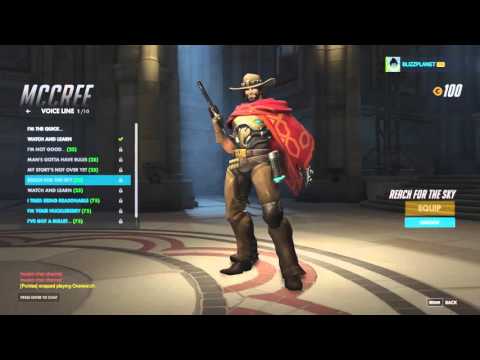 McCree - Voice Lines | Overwatch - YouTube
