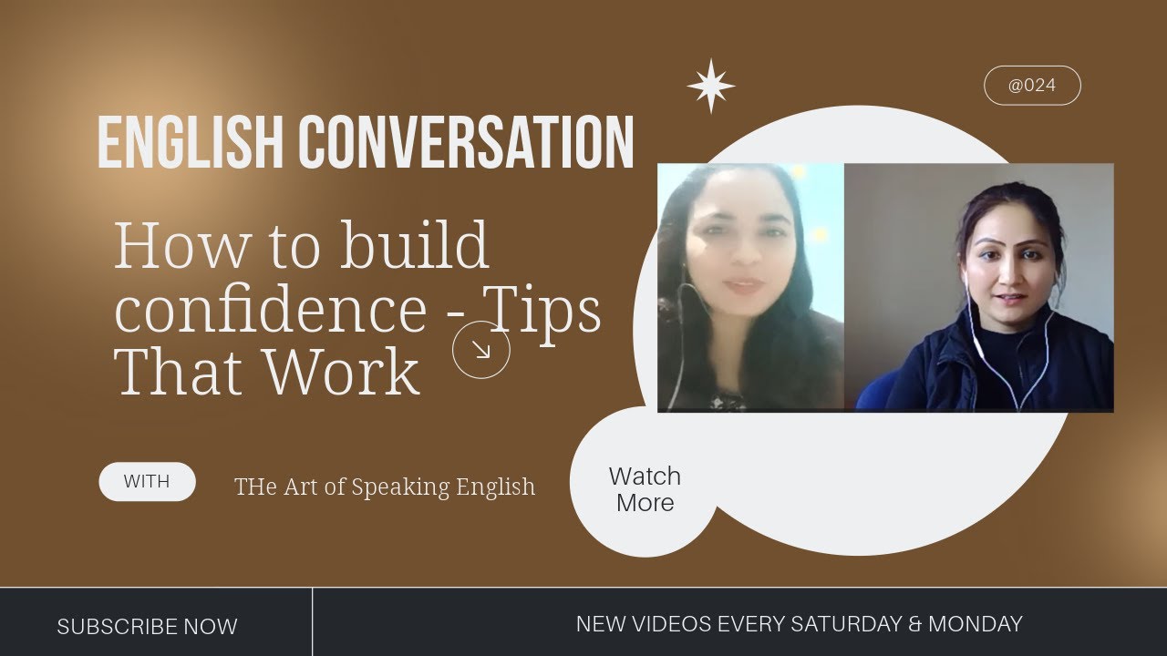 How To Build Self Confidence - English Conversation - YouTube