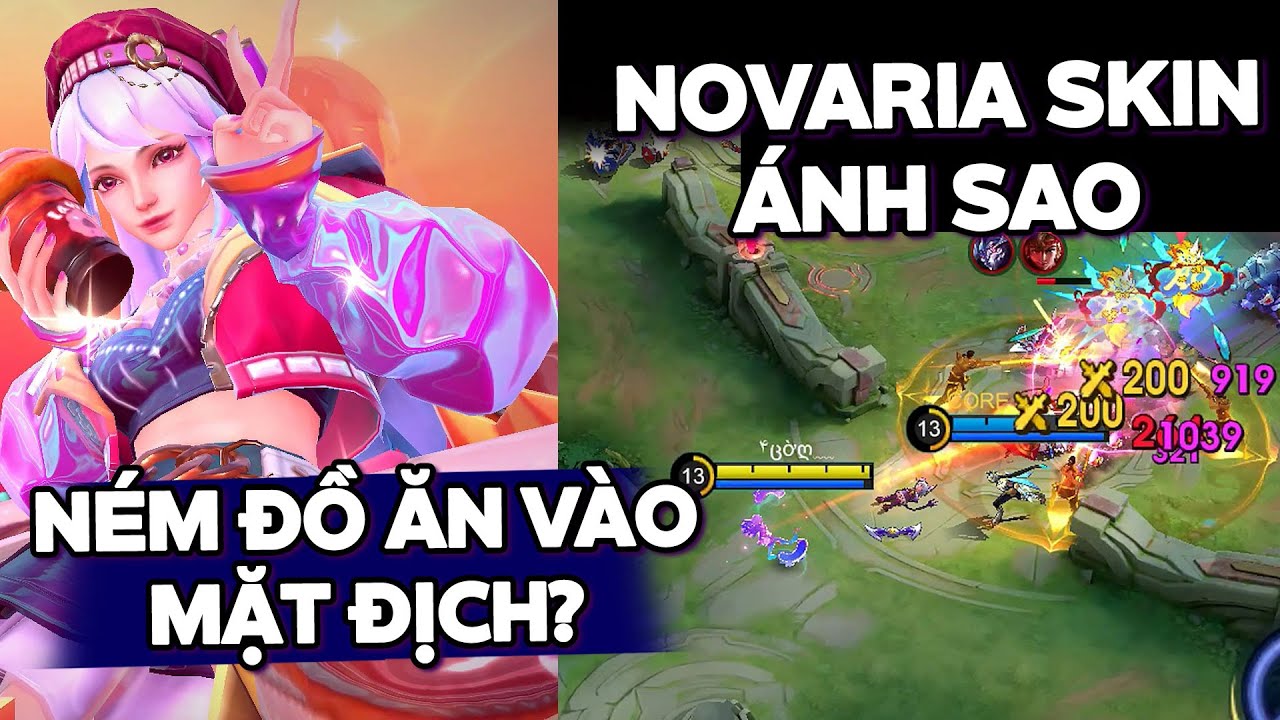 MLBB | NOVARIA SKIN ÁNH SAO THÁNG 2 VÀ GAME ĐẤU LỌC FAN CỦA MỠ GÀ :v ...