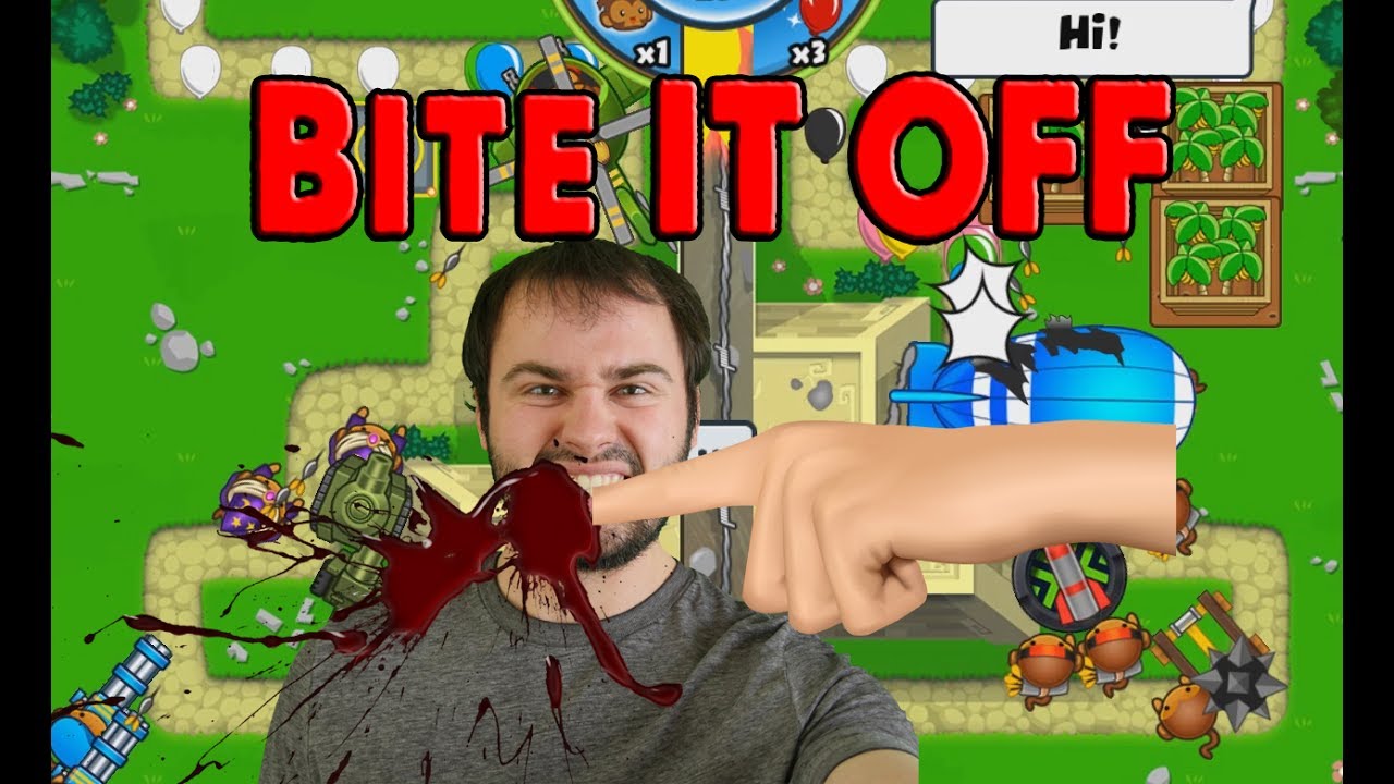 Pwning Noobs. BITING FINGERS OFF! - Bloons TD Battles - YouTube