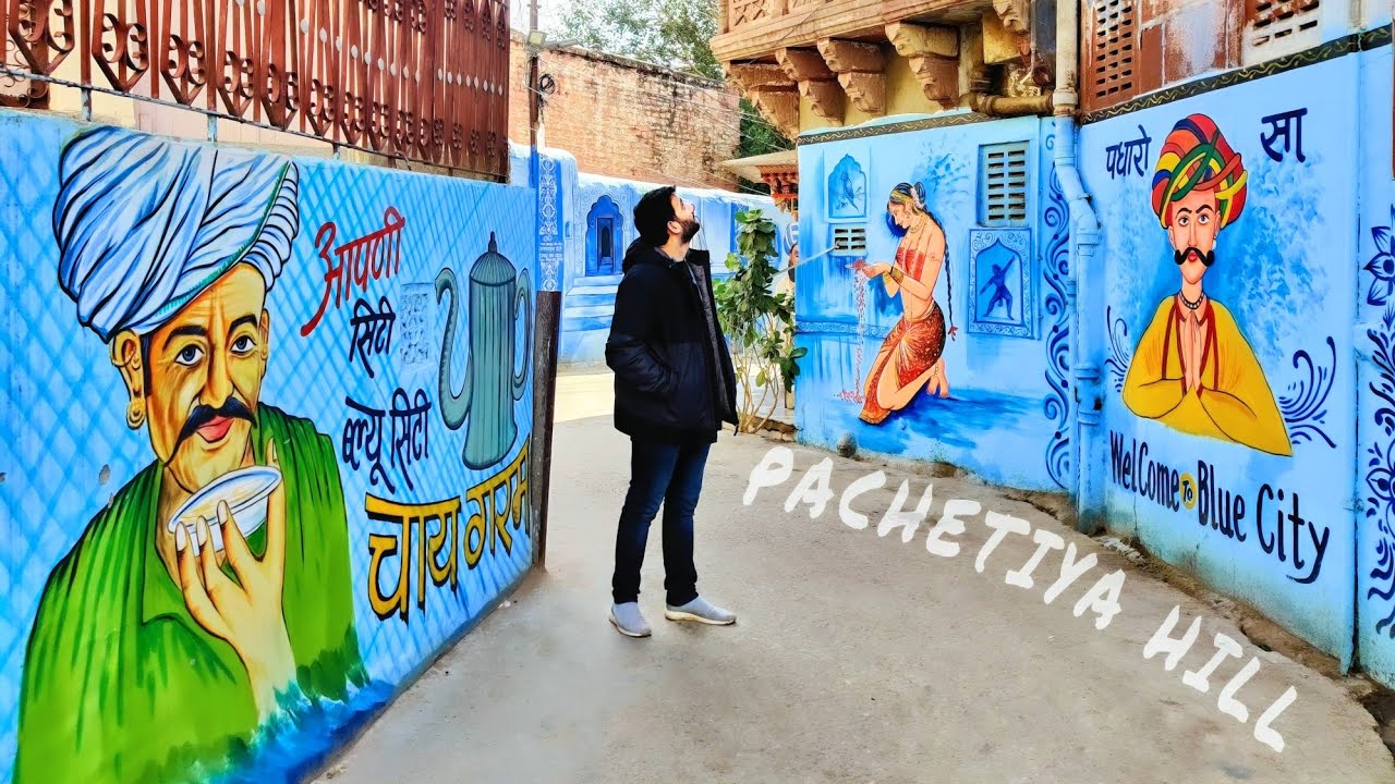 Climbing the PACHETIYA HILL with the splash of colors | 360°VIEW OF ...