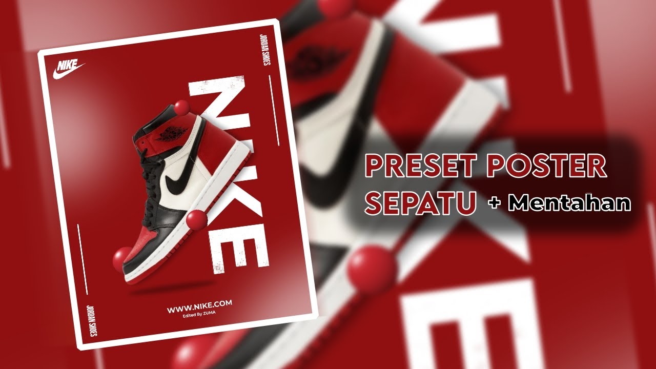 PRESET DESIGN IKLAN SEPATU XML+MENTAHAN 🔥 - YouTube