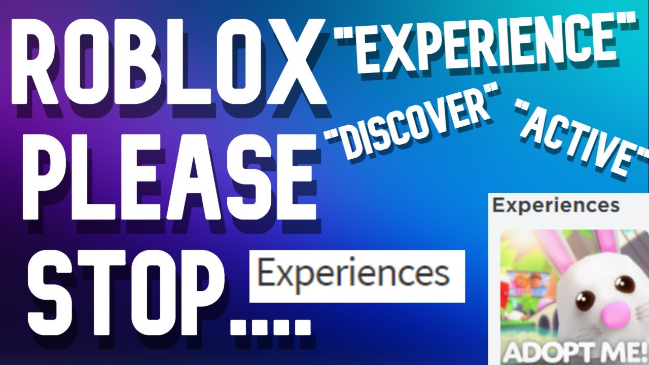 Roblox Please stop... - Roblox "Experience" - YouTube