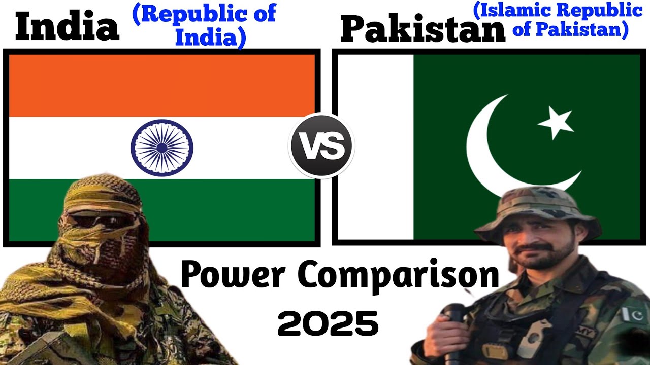 India vs Pakistan Military Power Comparison 2025 | India vs Pakistan ...