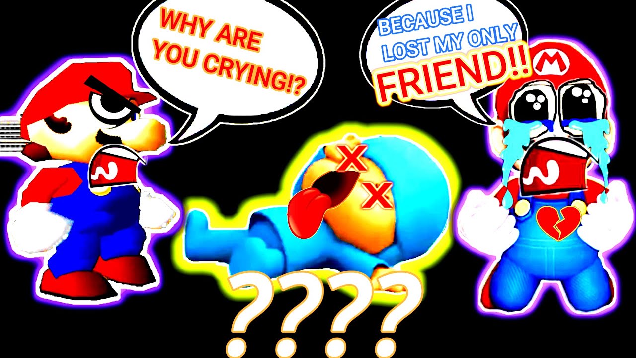 10 POCOYO "Acting Dead" & MARIO "Crying" Sound Variation In 37 Seconds ...