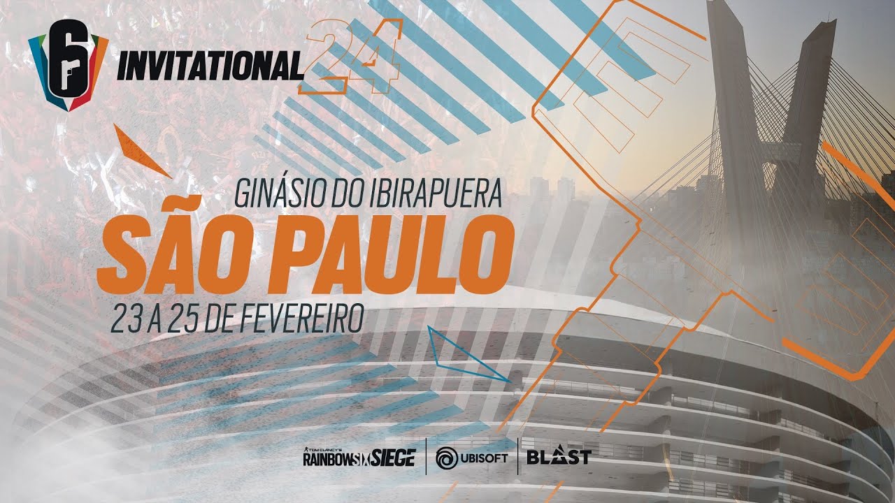 SÃO PAULO É O PALCO DO SIX INVITATIONAL 2024 I Rainbow Six Siege - YouTube