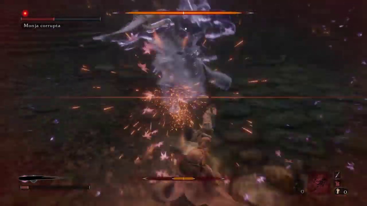 Sekiro Shadows Die Twice - First time defeating Corrupted Monk ...