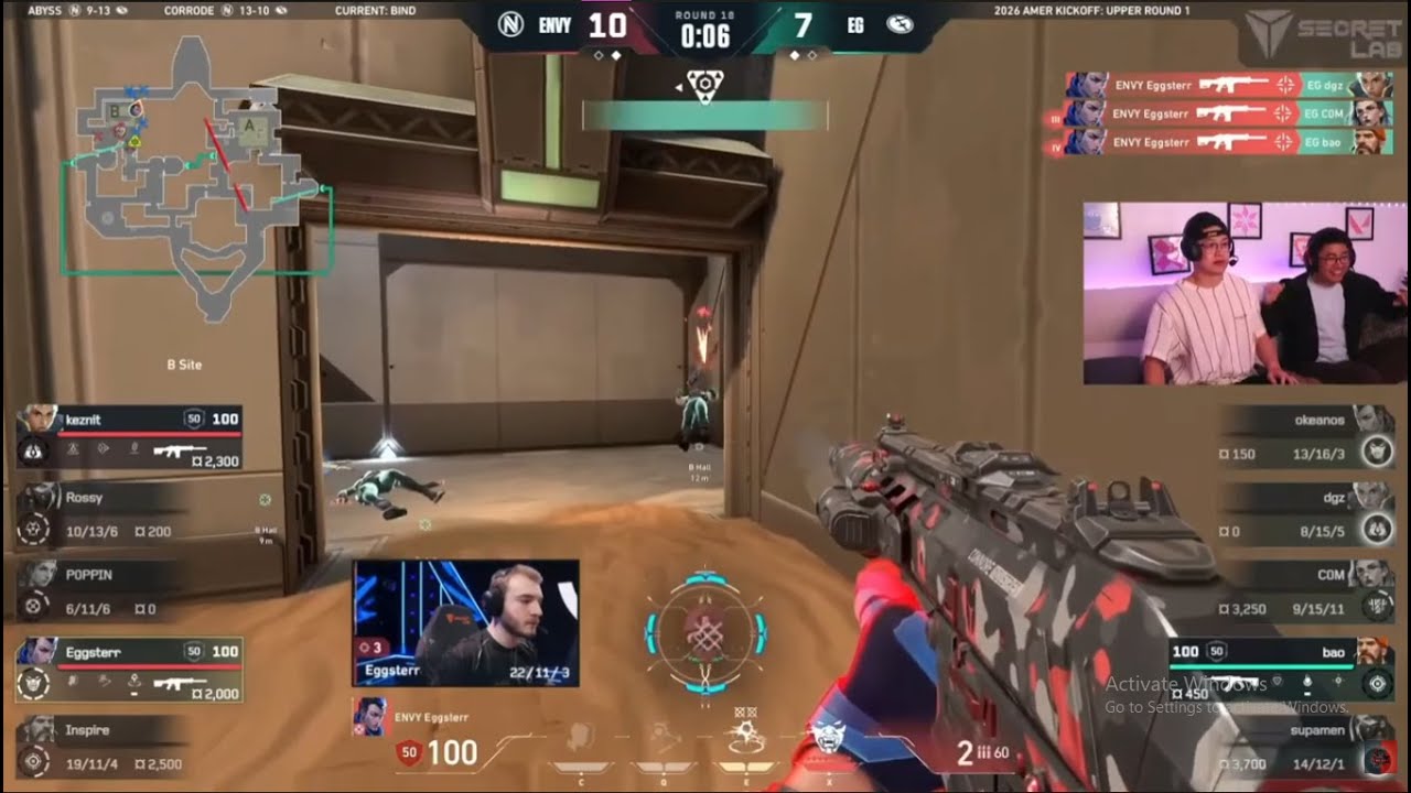 EGGSTER THE GOAT, 2 v 5 Shanks & s0m React to Eggsterr saving the round ...