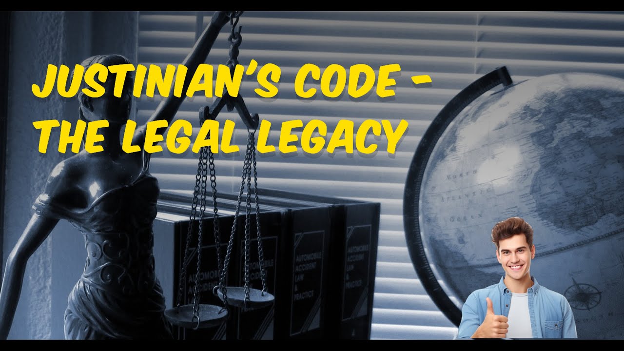 Justinian's Code - The Legal Legacy #justinian #legalsystem - YouTube