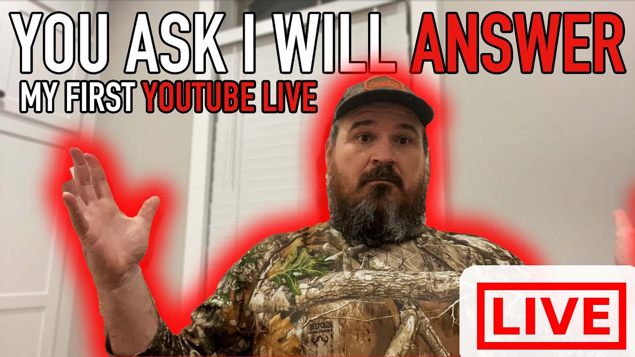 First Live Video Ever….Q&A! - YouTube