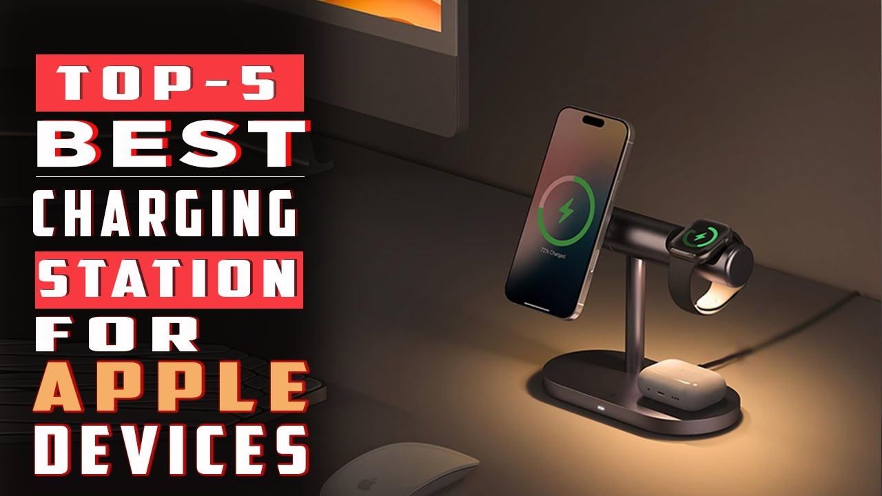 Best Wireless Charging Station for Apple devices - YouTube