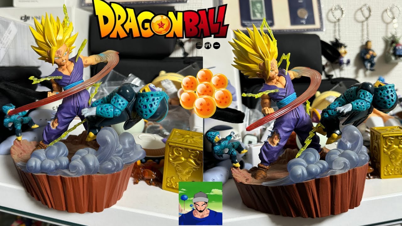 gohan super saiyan 2 vs cell jr figura figuarts zero dragon ball z ...
