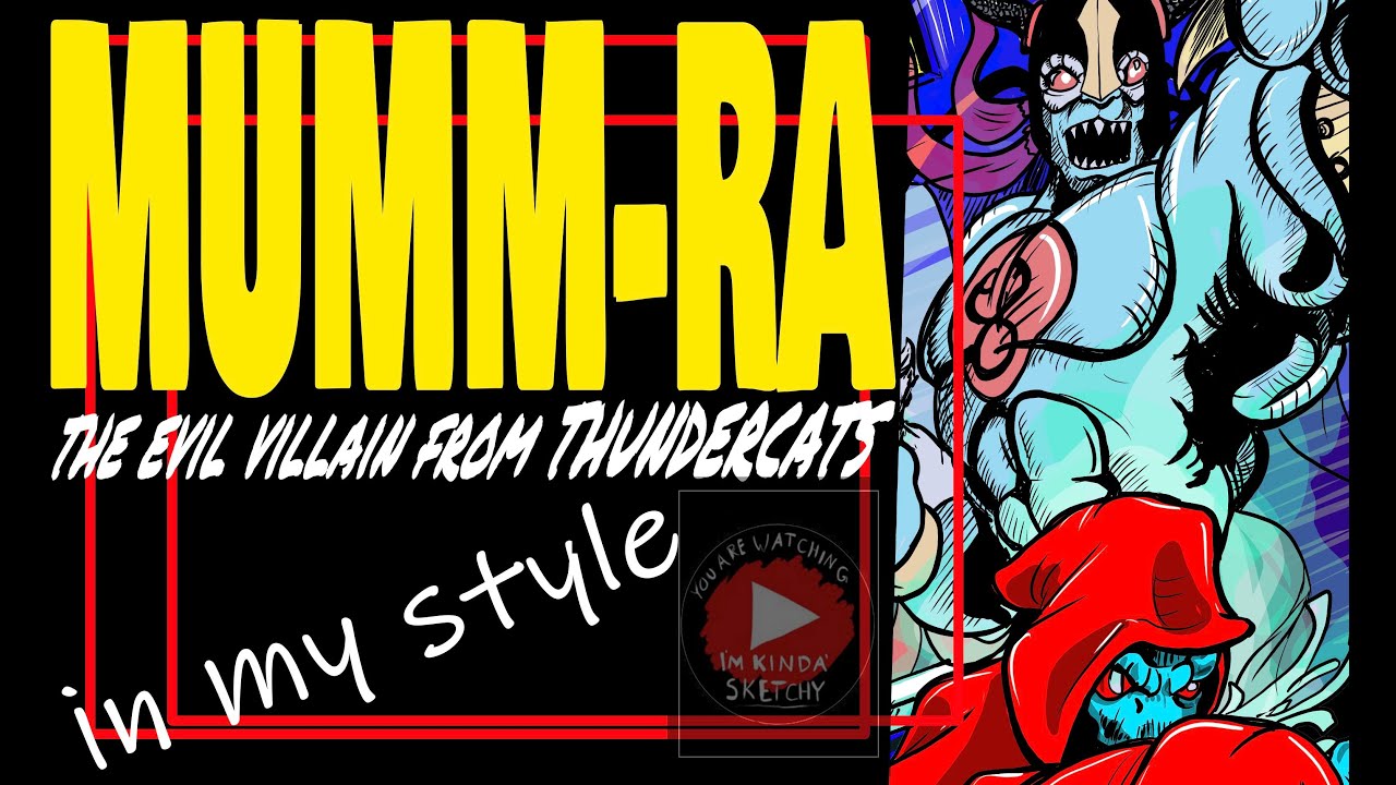 HOW to Draw... MUMM-RA!!! - YouTube