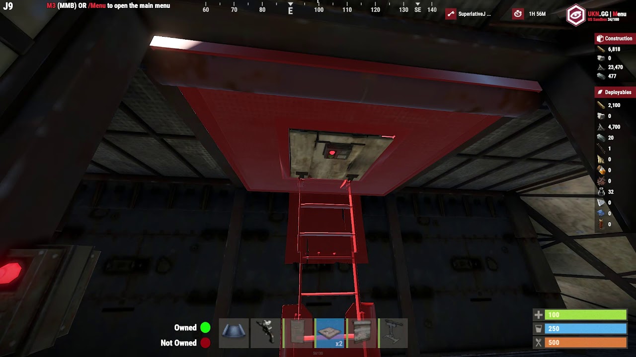 Pyramid Base RUST - YouTube