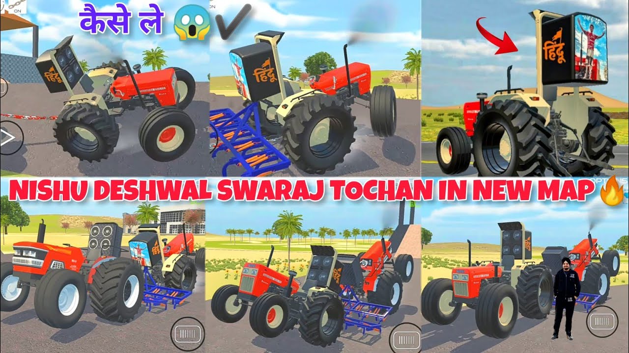 How to use Nishu Deshwal Swaraj New map in Indian vehicles simulator 3d ...