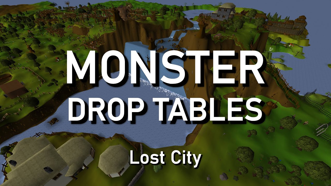 How to Check Drop Tables | Lost City - 2004scape - YouTube