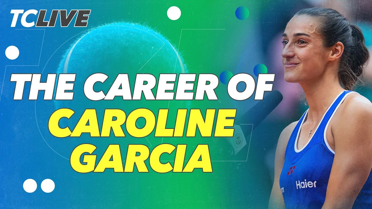 Caroline Garcia Plays EMOTIONAL Final Match at Roland Garros | TC Live ...