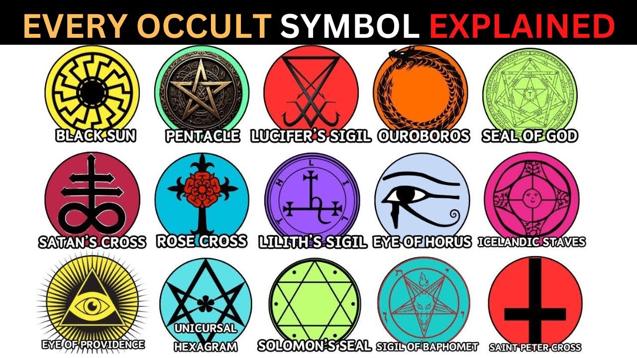 Every Occult Symbol Explained - YouTube