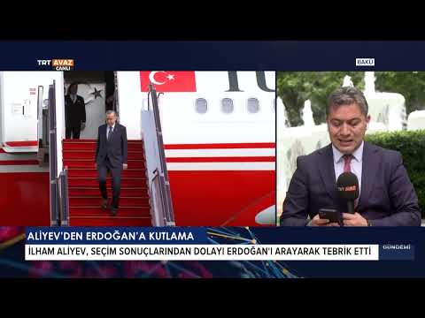 ALİYEV'DEN ERDOĞAN'A KUTLAMA