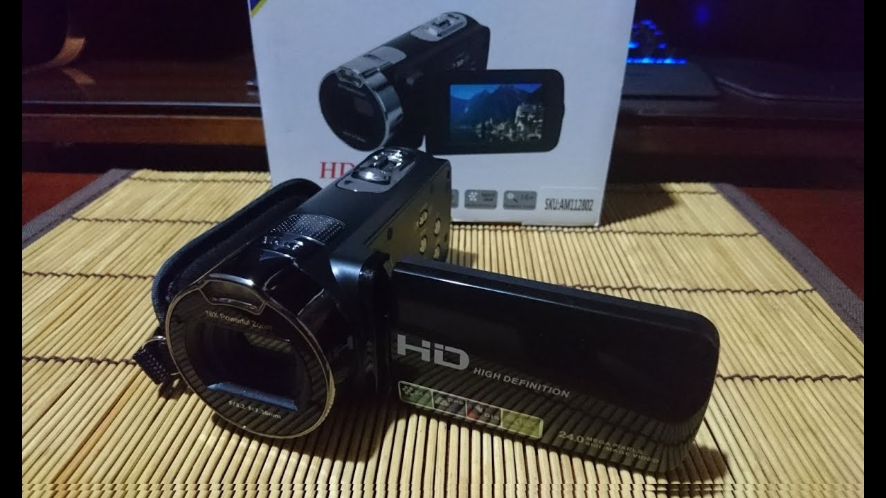 Review: Leshp Videocámara Digital Vintage 24Mpx FHD 1080p - YouTube