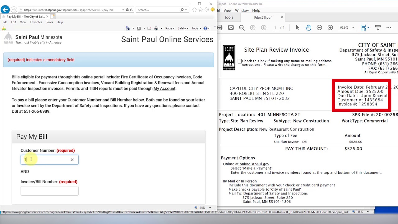 E-Plan Review - Make Payment and Download Plans - YouTube