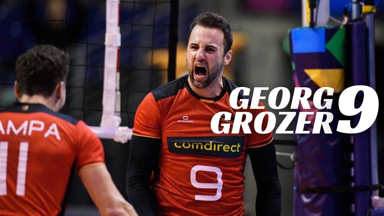 ゲオルグ・グロゼル Georg Grozer | Opposite Hitter of Germany | The Strongest ...