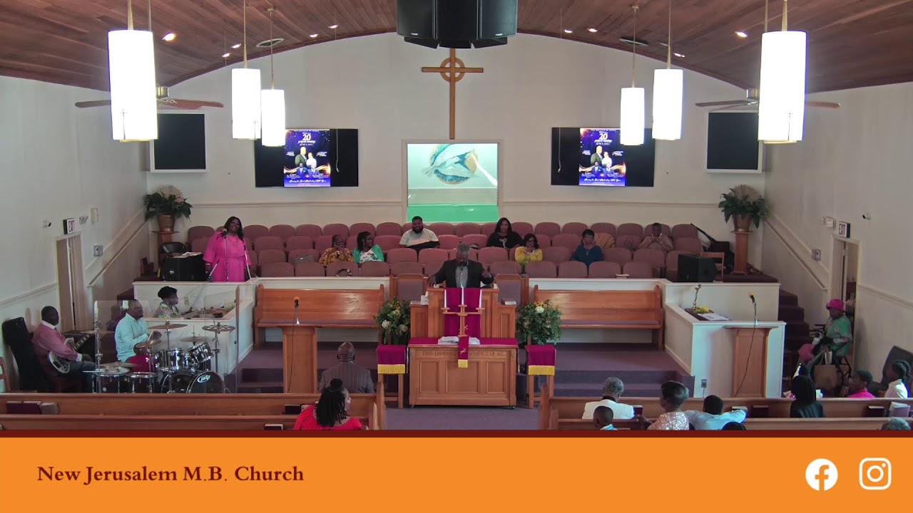 New Jerusalem M. B. Church | Sunday Service 5/4/2025 - YouTube