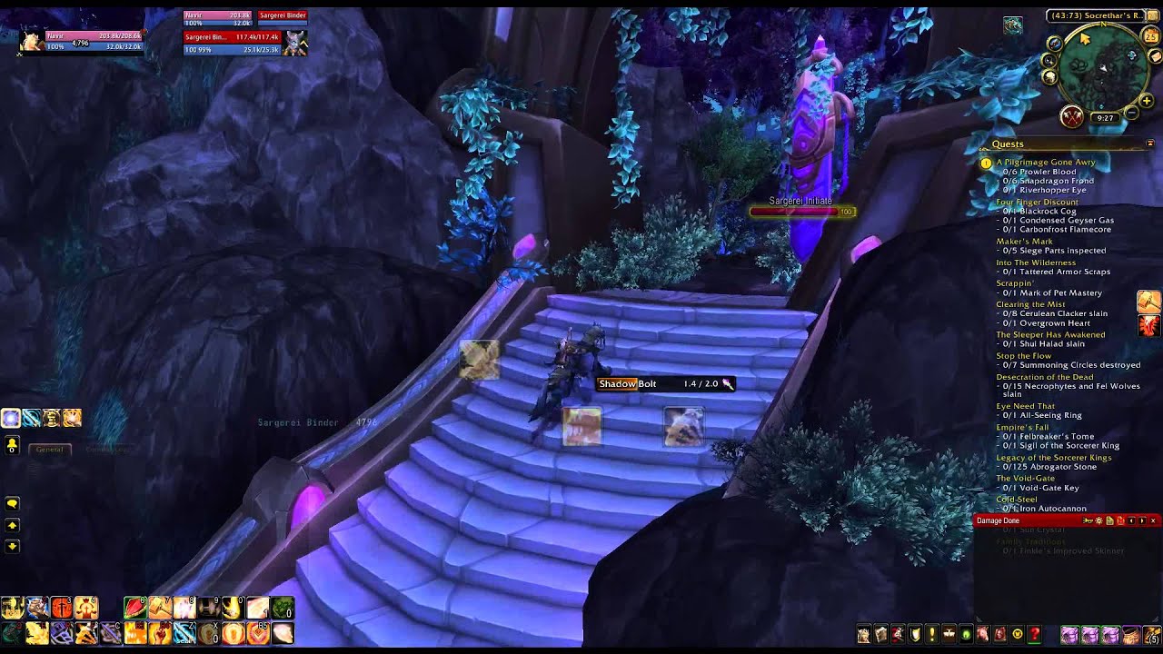 Where is Socrethar's Rise WoD Explore Shadowmoon Valley - YouTube