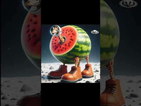 #anomali semangka dengan jerapah #funny #trending #memes